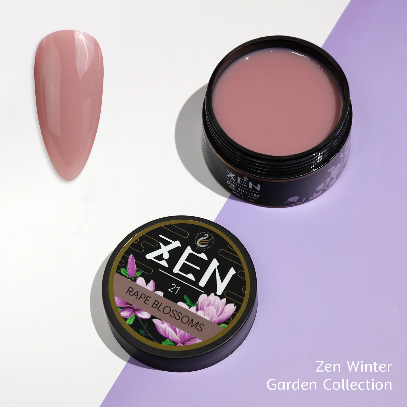 KaZEN| Builder Hard Gel -#22 Plum Blossoms - Winter Garden Collection ...