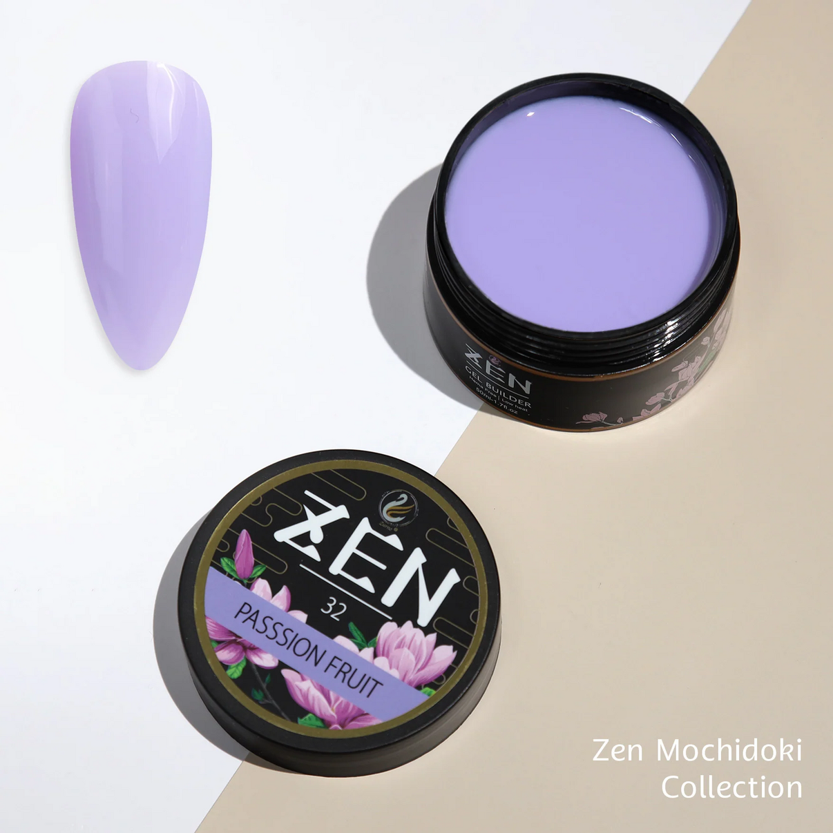 KaZEN| Builder Hard Gel -#32 - Passion Fruit - Mochidoki Collection ...